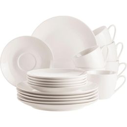 M&auml;ser M&Auml;SER Kaffeeservice &raquo;BELMIRA, Geschirr-Set, Porzellan&laquo; wei&szlig; Porzellan 18 Stk.