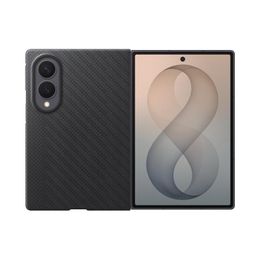 Samsung Smartphone-H&uuml;lle &raquo;Carbon Magnet Case f&uuml;r Galaxy Fold8&laquo; Smartphones Backcover, Schutzh&uuml;lle, Handyschutzh&uuml;lle, Case, Schutzcase, sto&szlig;fest schwarz Aramid