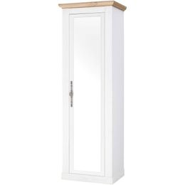 OTTO home Schuhschrank &raquo;WESTMINSTER&laquo; H&ouml;he ca. 203 cm, im romantischen Landhausstil wei&szlig; B/H/T: 66cm x 203cm x 46cm, T&uuml;ren: 1 Stk.
