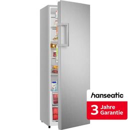 Hanseatic K&uuml;hlschrank &raquo;HKS17260CI&laquo; 172 cm hoch 59,5 cm breit inkl. 3 Jahre Herstellergarantie silber No Frost &ndash; nie wieder abtauen!