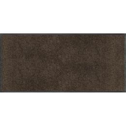 wash+dry by Kleen-Tex Teppich &raquo;und L&auml;ufer Espresso Brown&laquo; rechteckig 9 mm H&ouml;he braun Obermaterial: 100% Polyamid B : 35cm 1 Stk., 9mm, L: 75cm