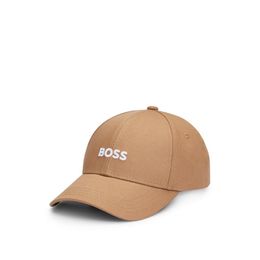 BOSS Damen BOSS Baseball Cap &raquo;Zed&laquo; mit Logostickerei, Unisex beige Einheitsgr&ouml;&szlig;e