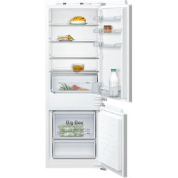 Constructa Einbauk&uuml;hlgefrierkombination &raquo;CK677AFE0&laquo; 157,8 cm hoch 55,8 cm breit silber SuperGefrieren