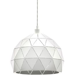 Eglo H&auml;ngeleuchte &raquo;ROCCAFORTE&laquo; E27 1 Stk. H&auml;ngeleuchte - H110 x &Oslash;40 cm - 1X60W exkl. wei&szlig; 1, &Oslash; 30cm, 1 Stk.
