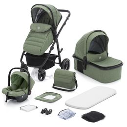 fillikid Kombi-Kinderwagen &raquo;Jaguar&laquo; 22 kg gr&uuml;n Einheitsgr&ouml;&szlig;e Kombi-Kinderwagen