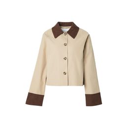 rosemunde Jacke 'Dijon' Damen Gr&ouml;&szlig;e XXL beige / braun Sommerjacke