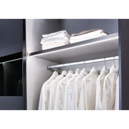 wimex Schrankleuchte &raquo;Easy Plus, besonderer Blickfang, warmes Licht&laquo; Warmwei&szlig; fixierbar an den Einlegeb&ouml;den, Schrankinnenbeleuchtung grau H: 5cm, F&uuml;r die 