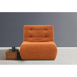 ell+ell ell + ell Schlafsofa &raquo;Vanja&laquo; orange B/H/T: 90cm x 85cm x 100cm, Mit Relaxfunktion Kaltschaum