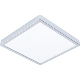 Eglo Deckenleuchte &raquo;FUEVA 5 Deckenlampe, IP44, geringe Aufbauh&ouml;he, 20 Watt, Quadrat&laquo; LED-Modul 1 Stk. Neutralwei&szlig; Aufbauleuchte, Badezimmer, Bad-