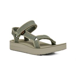 Ted Baker Teva Midform Universal Canvas Damensandalen in Seagrass