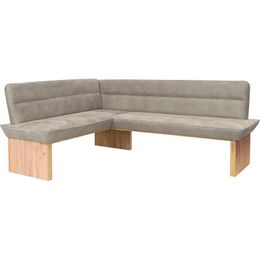 OTTO home Eckbank &raquo;Beluna Polsterbank, Sitzecke&laquo; mit Wellenunterfederung im Sitz, TOPSELLER braun Polyester B/H/T: 210cm x 89cm x 169cm, Luxus-