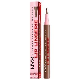 Nyx Cosmetics Nyx Professional Makeup Damen NYX PROFESSIONAL MAKEUP Lippenstift &raquo;LIP LINGERIE LIP LINER STAIN&laquo; wisch- und wasserfesten Halt, mit pr&auml;ziser 
