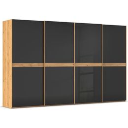 Rauch Schwebet&uuml;renschrank &raquo;Kleiderschrank Schrank Garderobe Schlafzimmerschrank SCALE-LINE&laquo; edle Optik mit Bauchbinde in Korpusfarbe mit Glasfront 