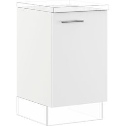 IMPULS K&Uuml;CHEN Sp&uuml;lenunterschrank &raquo;"Valencia & Tirana", In zwei Breiten, H&ouml;he: 72,3 cm&laquo; vormontiert wei&szlig; Dekorfolie, Holzwerkstoff Wei&szlig;, B/H/T: 50cm x 