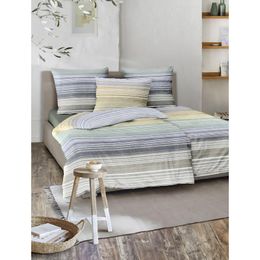 Irisette Bettw&auml;sche &raquo;Easy 8706&laquo; 2 k&uuml;hlend und atmungsaktiv, pflegeleicht und b&uuml;gelfrei Seersucker, Obermaterial: 100% Baumwolle B/L: 135cm x 200cm, 1 Stk., 1 