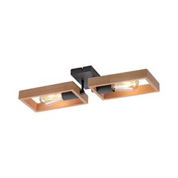 JUST LIGHT Wandleuchte &raquo;FRANKY&laquo; E27 1 Stk. ExklusiveE27 schwarz 2, 1 Stk.