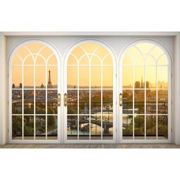 Komar Vliestapete &raquo;Digitaldruck Vlies - Belle Vue - Gr&ouml;&szlig;e 400 x 260 cm&laquo; bedruckt glatt Wohnzimmer, Schlafzimmer bunt Vlies B/L: 400m x 260m, Rollen: 1