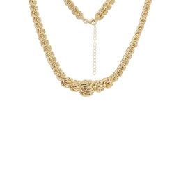 Firetti Damen Goldkette &raquo;Schmuck Geschenk Gold 585, Rosenkette, ca. 14,5 breit&laquo; gold Gelbgold 585, L: 47 B: 14,5mm