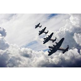 papermoon Fototapete &raquo;Lancaster Bomber&laquo; bunt Vlies B/L: 3m x 2,23m, Bahnen: 6 Stk.