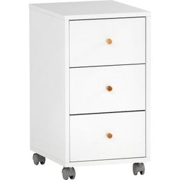 Schildmeyer Rollcontainer &raquo;Serie 500, Rollcontainer, Made in Germany, B: 50 cm&laquo; Solide Verarbeitung - Dieses Produkt ist in Deutschland gefertigt wei&szlig; 
