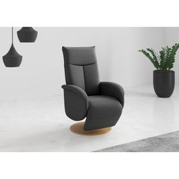 OTTO home TV-Sessel &raquo;Glendale&laquo; wahlweise mit Aufstehhilfe, 2 Motoren und Akku grau 95% Polyester, 5% Polyamid Flachgewebe LINO,mit 2 Motoren,mit Akku,