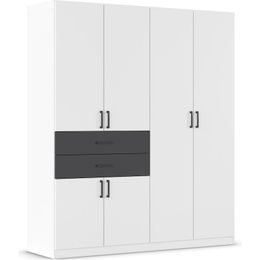 Rauch Dreht&uuml;renschrank &raquo;Kleiderschrank Schrank Garderobe MAIKA mit Dekor-Front&laquo; 2 Schubladen, in verschiedenen Breiten, H&ouml;hen, Farben, MADE IN GERMANY
