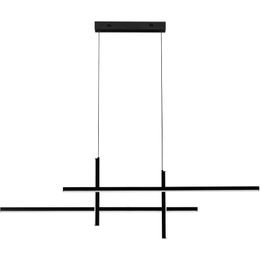 NOVA LUCE Pendelleuchte &raquo;MARISOL&laquo; LED-Modul 1 Stk. Warmwei&szlig; schwarz 4, H: 156cm, 1 Stk.