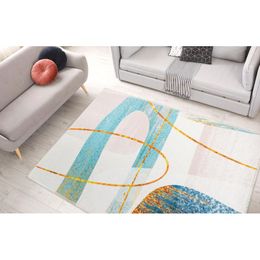 Arte Espina Teppich &raquo;Picassa 400&laquo; rechteckig 5 mm H&ouml;he bunt Polyester B : 200cm 1 Stk., 5mm, L: 290cm