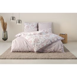 OTTO home Bettw&auml;sche &raquo;Nordby&laquo; 2 Bettw&auml;sche aus Baumwolle, skandinavisches Design, ab Gr&ouml;&szlig;e 135x200 cm Flanell, Obermaterial: 100% Baumwolle B/L: 135cm