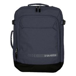 Travelite Damen Travelite Freizeitrucksack &raquo;KICK OFF Rucksack/Bordgep&auml;ck&laquo; Reiserucksack Streetpack Kabinengep&auml;ck grau B/H/T: 37cm x 50cm x 20cm
