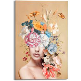 Reinders Deco-Panel &raquo;Blumig&laquo; bunt Holzwerkstoff B/H/T: 60cm x 90cm x 2cm