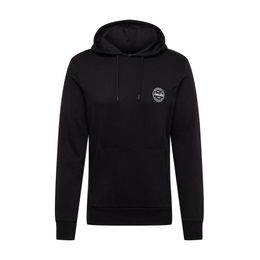 Jack & Jones JACK & JONES Sweatshirt 'Shark' male size XS Black / White