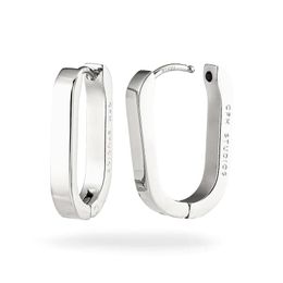 Copenhagen Studios Damen Paar Creolen &raquo;Schmuck Geschenk Edelstahl Ohrring Hoop&laquo; Edelstahl
