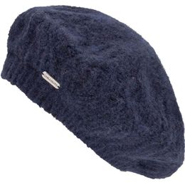 Chillouts Damen Chillouts Baskenm&uuml;tze f&uuml;r k&uuml;hle Herbst- und Wintertage blau Einheitsgr&ouml;&szlig;e