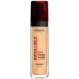 L'Or&eacute;al L'or&eacute;al Paris Damen L'OR&Eacute;AL PARIS Foundation &raquo;INFAILLIBLE 32H FRESH WEAR MAKE-UP FOUNDATION&laquo; wirkt bis zu 32 Stunden lang wie frisch aufgetragen braun