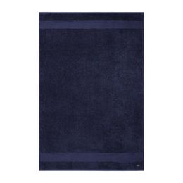 Lacoste Badetuch &raquo;LLECROCO&laquo; mit Label-Applikationen blau Frottier, Obermaterial: 100% Baumwolle B/L: 100cmx150cm, 1 Stk., Frottier