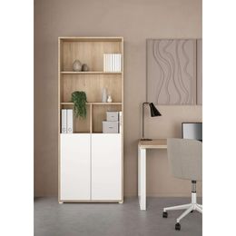 Home Affaire B&uuml;cherregal &raquo;Sign Ablageregal, Aktenregal, B&uuml;cherregal, Standregal, Wandregal,&laquo; mit 2 T&uuml;ren, 4 Einlegeb&ouml;den, 2 T&uuml;ren, H&ouml;he 200 cm, Breite