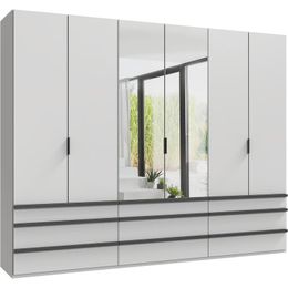 wimex Faltt&uuml;renschrank &raquo;Oxford by fresh to go, in der Breite 300cm, in 2 H&ouml;hen erh&auml;ltlich&laquo; mit Schubladen, wahlweise mit oder ohne Spiegel, mit hochwertigen