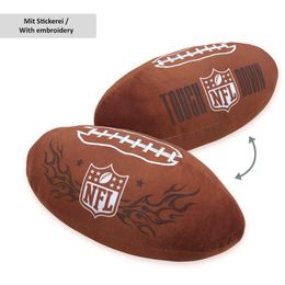 NFL Dekokissen &raquo;NFL&laquo; hochfarbig bedruckt bunt Polyester B/L: 36cm, 1 Stk.