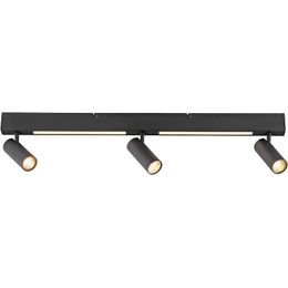 Sch&ouml;ner Wohnen Kollektion SCH&Ouml;NER WOHNEN-Kollektion LED Deckenleuchte &raquo;DANTE&laquo; GU10 1 Stk. SCH&Ouml;NER WOHNEN Kollektion, dreh- und schwenkbar schwarz 3, H: 14,5cm, 1 Stk.