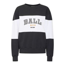 Ball Sweatshirt 'Montana' Damen Gr&ouml;&szlig;e XS goldgelb / grau / schwarz / wei&szlig;