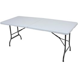 Garden Pleasure Gartentisch &raquo;MUFARO&laquo; wei&szlig; B/H/T: 76cm x 72cm x 244cm