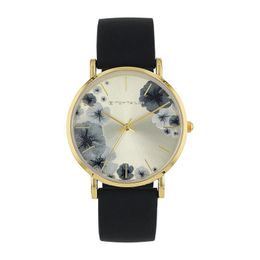 Tom Tailor Damen Tom Tailor Quarzuhr Armbanduhr, Damenuhr, Silikonarmband, analog schwarz Einheitsgr&ouml;&szlig;e