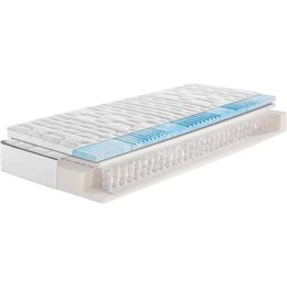 f.a.n. fan Taschenfederkernmatratze &raquo;Selah&laquo; 25 cm hoch 530 Federn 1 Stk. tlg. Matratze in 90x200 cm und weiteren Gr&ouml;&szlig;en, ergonomische Matratze wei&szlig; Bezug: 