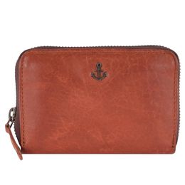 Harbour 2nd Damen Harbour 2nd Geldb&ouml;rse &raquo;Seraphina&laquo; Wallet Brieftasche Geldbeutel mit charakteristischem Anker-Emblem braun Einheitsgr&ouml;&szlig;e