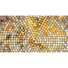 ARCHITECTS PAPER Fototapete &raquo;Atelier 47 Lavillia Orange&laquo; 3D-Optik glatt Vlies, Wand, Schr&auml;ge, Decke bunt Vlies B/L: 5m x 2,7m