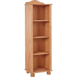 OTTO home B&uuml;cherregal &raquo;Mette&laquo; Mit 3 Einlegeb&ouml;den, H&ouml;he 140 cm braun B/H/T: 45cm x 140cm x 30cm, 1 Stk. offene F&auml;cher