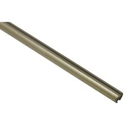 Gardinia Gardinenstange &raquo;Kira mit Innenlauf II&laquo; &Oslash; 1,9 mm 1 l&auml;ufig-l&auml;ufig mit Bohren, verschraubt, Wandmontage beige Metall B/L: 1,9cm x 200cm &Oslash; 1,9mm,