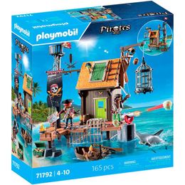 Playmobil Konstruktions-Spielset &raquo;Piratenhafen mit Seer&auml;uber-Gef&auml;ngnis (71792), Pirates&laquo; Made in Germany bunt Einheitsgr&ouml;&szlig;e Konstruktions-Spielset