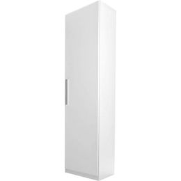 Priess Kleiderschrank &raquo;Saragossa&laquo; mit 5 Einlegeb&ouml;den wei&szlig; B/H/T: 48cm x 193cm x 36cm, T&uuml;ren: 1 Stk. T&uuml;ranschlag rechts